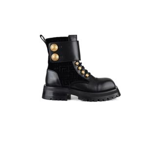 Balmain Ranger Army Boots - - Shoes - Damen - Schwarzk - 36 EU