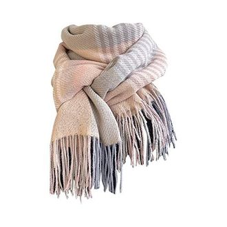 Generic &Eacute;charpe en laine tricot&eacute;e turquoise - Chaude et douce - Grande couverture - &Eacute;charpes - Essuie-sol - Recharge de 80 lingettes, Rose, A