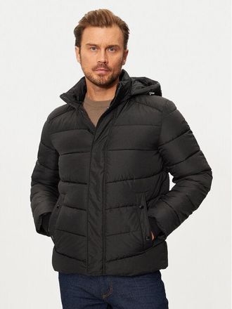Geox Winterjacke Leitan M4628C T3144 F9000 Schwarz Regular Fit