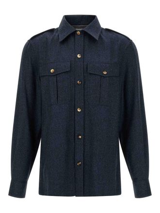 Brunello Cucinelli Hemd - Blau