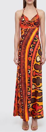 Pucci Kleid Damen Farbe Orange