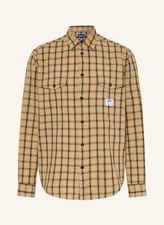 HUGO BOSS Hugo Hemd Ebaltow Comfort Fit beige