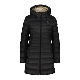Blauer Daunenmantel Agnes - - Jackets - Damen - Schwarzk - 2XL