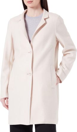 Bugatti Damen Kurzmantel aus Leichter Sommer-Wolle mit modischem Kragen und Stretch