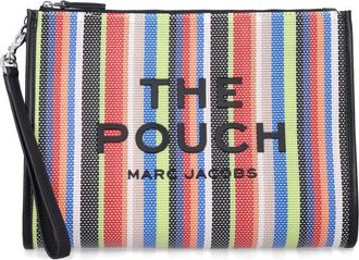 Marc Jacobs Femme, Sacs, Multicolore, Taille: ONE Size The Stripe Mesh Large Pouch