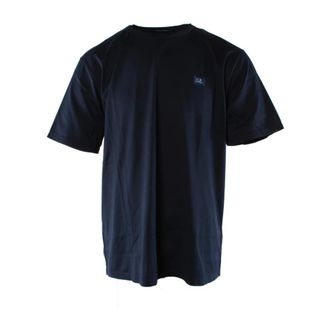 C.P. Company Mercerized Light Jersey T-shirt - - Tops - Herren - Blau - XS