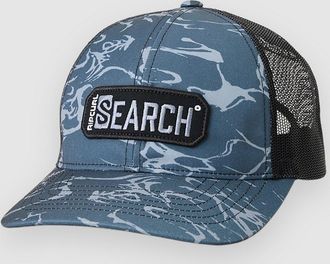 Rip Curl Search Camo Trucker Cap grey