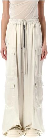 Rick Owens Femme, Pantalons, Blanc, Taille: 34 FR Cargobelas Pants