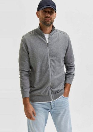 Selected Strickjacke SLHBERG FULL ZIP CARDIGAN NOOS