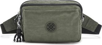 Kipling ABANU Multi Kleine Umhängetasche, die in eine Hüfttasche umgewandelt Werden kann, Green Moss (Grün)