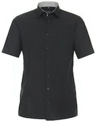 Casamoda Kurzarmhemd - - Shirts - Herren - Schwarzk - 3XS