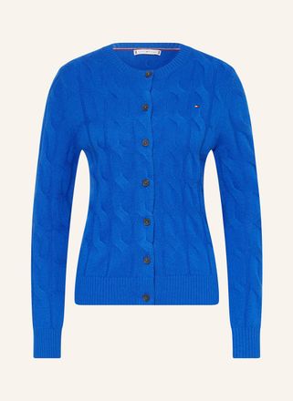 Tommy Hilfiger Strickjacke blau