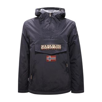 Napapijri Rainforest Pocket Jacke Blau Marine Modell - - Jackets - Herren - Blau - S