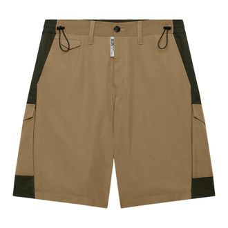 GCDS Panelled Shorts - - Shorts - Herren - Beige - S
