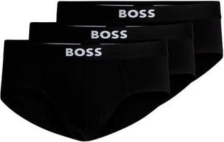 HUGO BOSS Lot de 3 boxers en coton m&eacute;lang&eacute;
