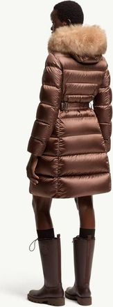 Moncler Down Coat - Brown