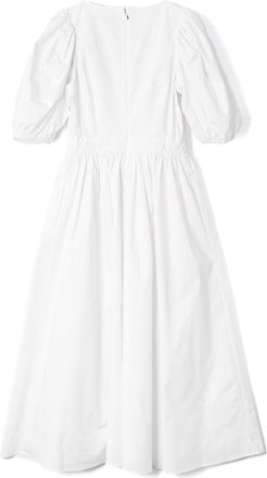 Rotate Puff Sleeve Dress - White