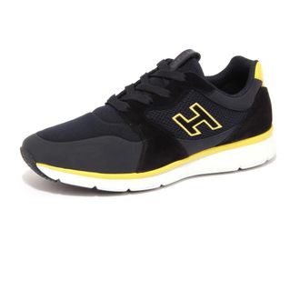 Hogan Homme, Chaussures, Bleu, Taille: 40 1/2 EU New Baskets H Flock
