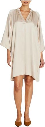Bruuns Bazaar Femme, Robes, Beige, Taille: 42 FR Beckia Wendisa Dress