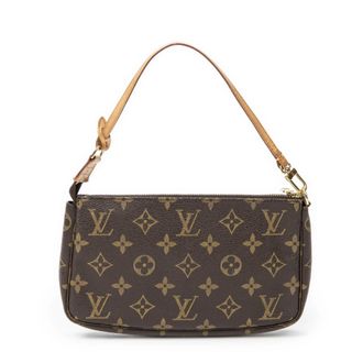 Louis Vuitton Crossbody Bags - Pochette Accessoires - Gr. unisize - in Braun - f&uuml;r Damen