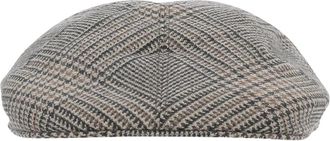 Tagliatore Donald Flat Cap - - Accessories - Herren - Mehrfarbig - 58 CM