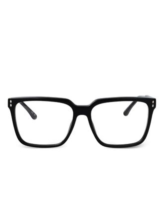 Isabel Marant lunettes de vue &agrave; monture rectangulaire - Noir