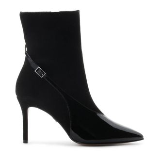 Kazar Elegante Stiefel aus Wildleder und Lackleder.Dieses Produkt f&auml;llt klein aus. - - Shoes - Damen - Schwarzk - 37 EU