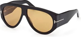 Tom Ford unisex, Accessoires, Noir, Taille: ONE Size Bronson Lunettes de soleil