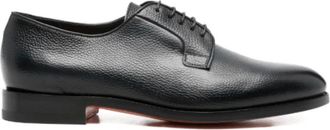 Santoni Homme, Chaussures, Bleu, Taille: 41 EU Derby Chaussures