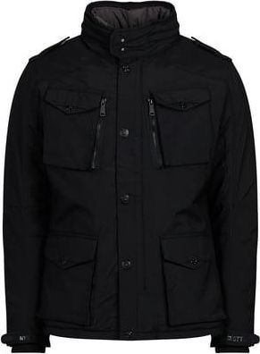 Schott NYC Blouson droit col montant zipp&eacute;