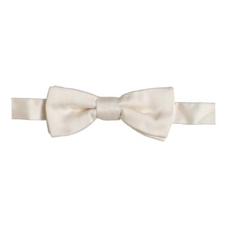 Dolce & Gabbana Homme, Accessoires, Blanc, Taille: ONE Size papillon pr&eacute;-nou&eacute;