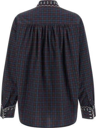 Marni Sangallo Embroidery Shirt - Blue