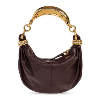 Chlo&eacute; Bracelet Mini Handbag - - Bags - Damen - Braun - ONE SIZE