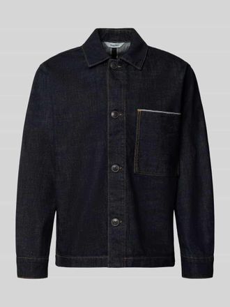 Selected Regular Fit Freizeithemd aus reiner Baumwolle Modell JOE SELVEDGE