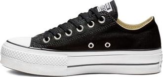 Converse 560250C Chaussures Plates Noir Noir Chaussures de Baskets à Lacets pour Femmes 37.5