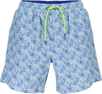 North Sails Homme, Maillots de bain, Bleu, Taille: L Boxer de Bain Fantaisie Bleu Homme