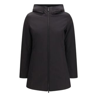 Woolrich Firth Parka - - Jackets - Damen - Schwarzk - S