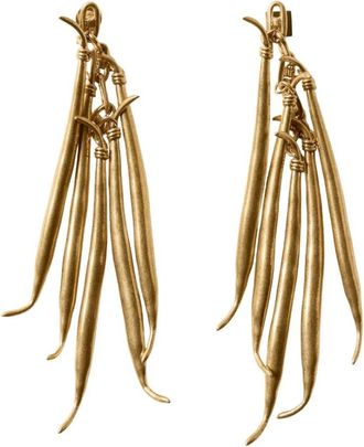 Jacquemus Femme, Accessoires, Jaune, Taille: ONE Size Les Boules Haricots Earrings