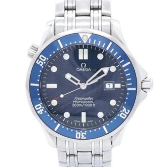 Omega Pre-owned Seamaster Professional 300M - - Pre-owned - Herren - Blau - ONE SIZE