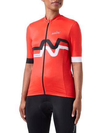 Nalini Damen Denver Lady T-Shirt, Rot/Schwarz, XX-Large