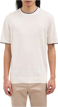 Paolo Pecora Homme, Pulls, Blanc, Taille: L Pulls &agrave; col rond