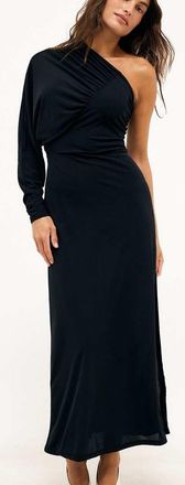 NA-KD Maxikleid mit einem Tr&auml;ger in Schwarz