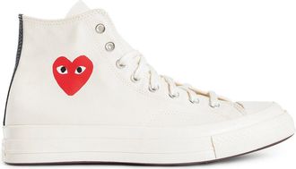 Comme Des Garçons UNISEX WHITE SNEAKERS