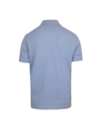 Barbour Mens Polo Shirt Piqu&eacute; Blue Cotton T-shirts And Polos