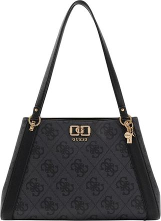 Guess Femme, Sacs, Noir, Taille: ONE Size Karnilla Logo Shoulder Bag