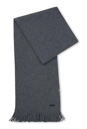 BOSS Hommes Albas &Eacute;charpe en maille Raschel de laine vierge