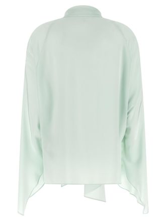 Stella McCartney Womens Bicolor Silk Blouse