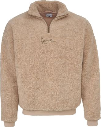 Karl Kani Herren KM213-063-1 Small Signature Teddy Troyer Light Sand, XXL