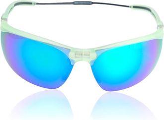 clic! Eyewear Sun Extreme - Farbe Neongr&uuml;n - Sportbrille mit Magnetverschluss - Polycarbonat-Brille mit UV400-Schutz - Ideal f&uuml;r Radfahren, Laufen und ander