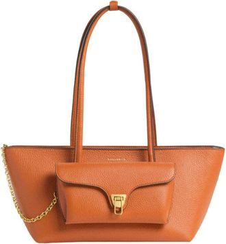 Coccinelle Femme, Sacs, Orange, Taille: ONE Size Double Beat Medium